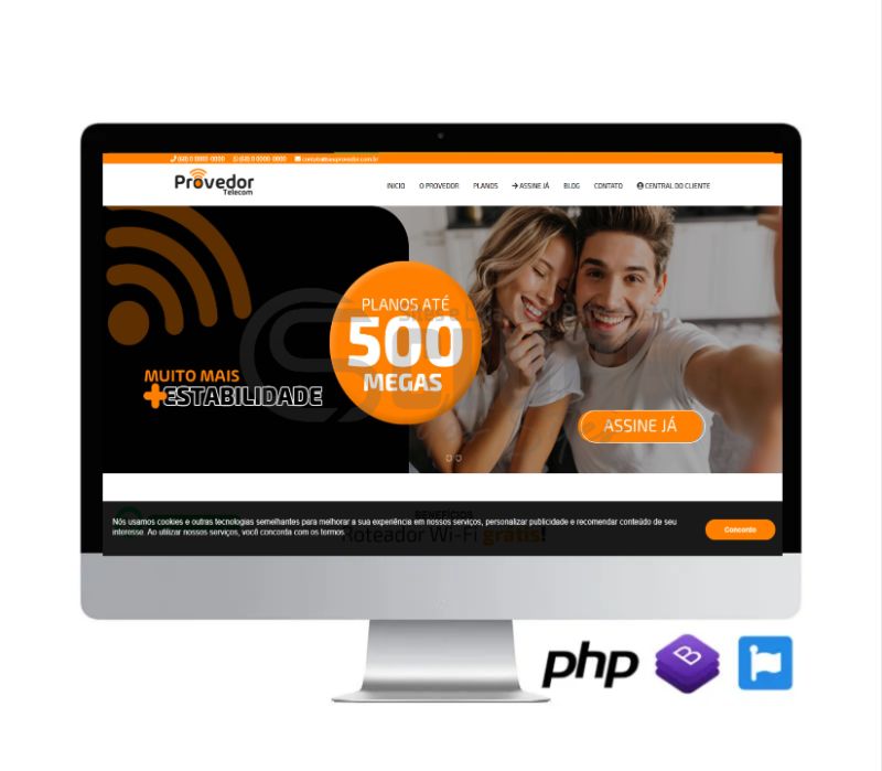 SCRIPT PROVEDOR DE INTERNET COD-8024 - Loja Scriptstore