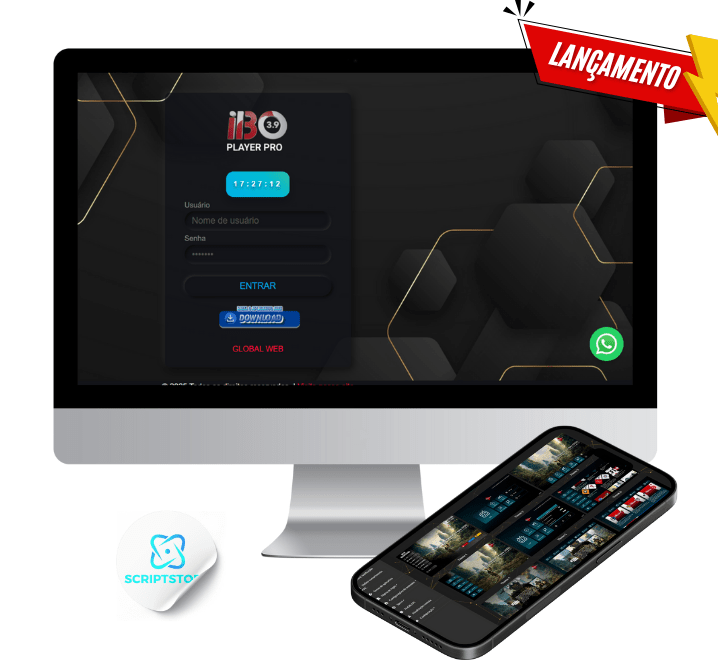 SCRIPT IBO PRO V3.9 COM 17 TEMAS USUARIO E SENHA - Loja Scriptstore
